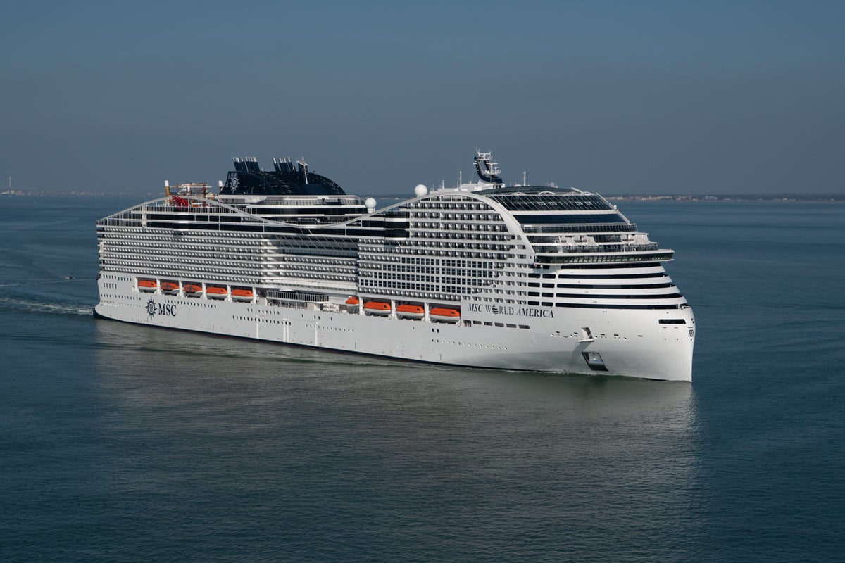 It's here! The giant, new MSC Cruises ship taking on Icon of the Seas ...