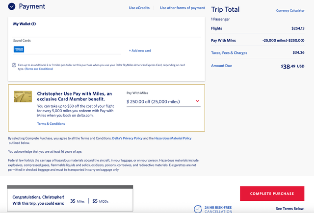 Delta SkyMiles' Pay with Miles: Boost your elite status with this card ...