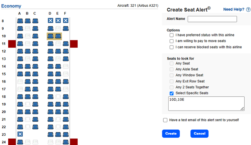Seat alerts from ExpertFlyer: A better seat on the plane - Millennial ...